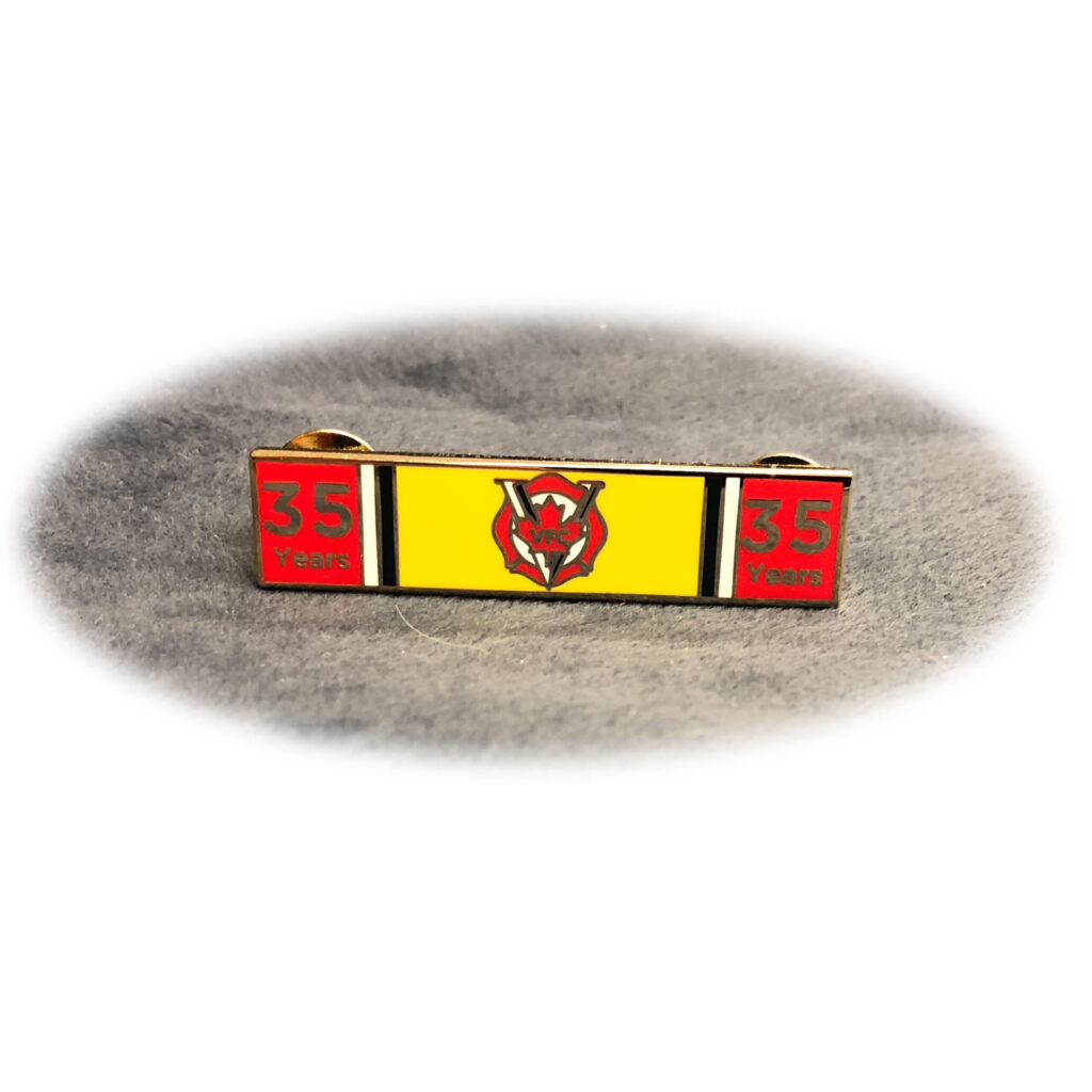 Service Bar Pins Archives | Canadian Volunteer Fire Services Association